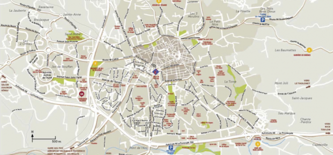 acces_et_plans_01 • Aix en Provence - Office de Tourisme