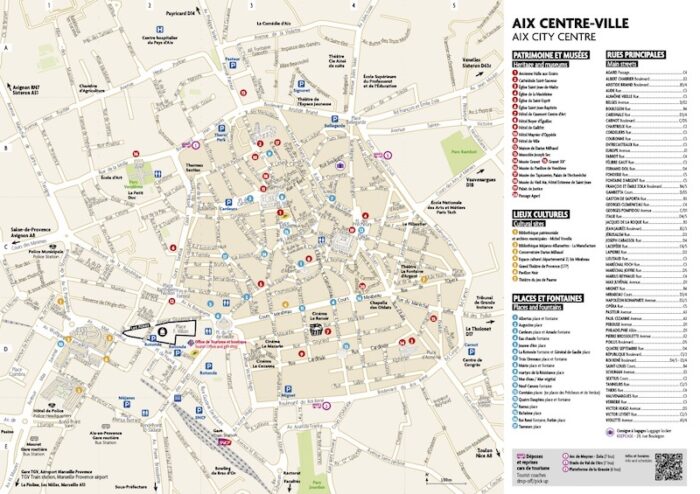 Maps • Aix en Provence - Office de Tourisme